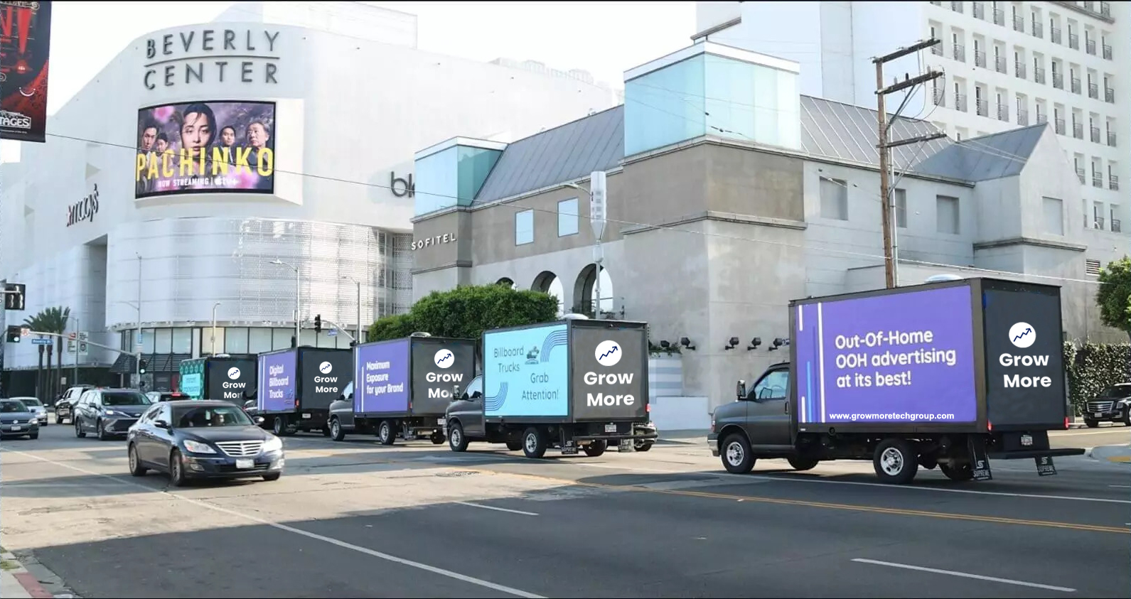 Canada #1 Media Truck Advertising | Mobile LED Billboard Trucks | Grow More